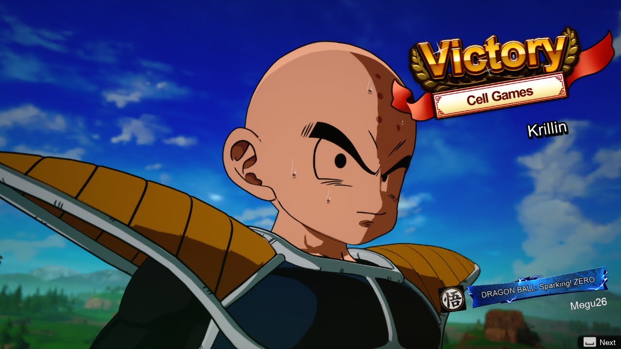 Dragon Ball Sparking Zero Krillin Cell Games Super Difficulty 🐉 - YouTube