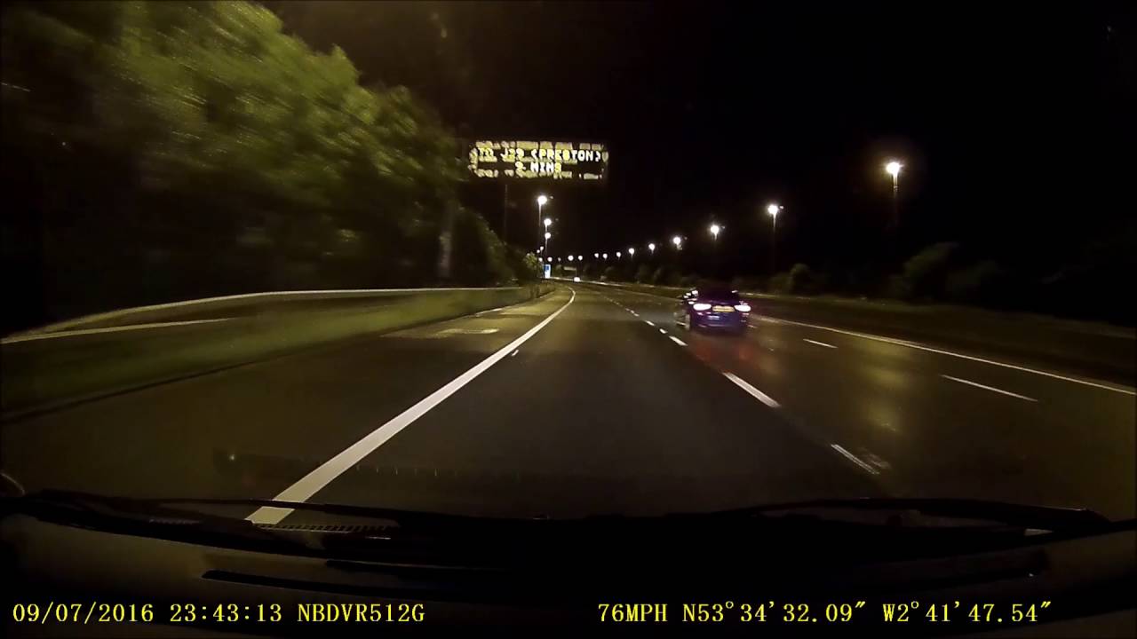 Speeding BMW - YouTube