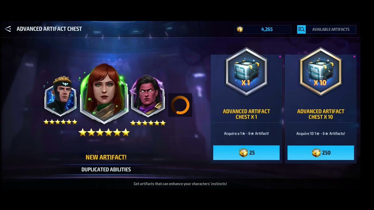 opening Artifact chest from using celestial essence - YouTube