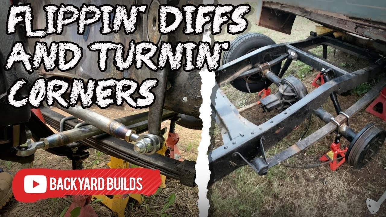 FLIPPED OUT !! 1958 F100 Summernats Build | diff flip and steering ...