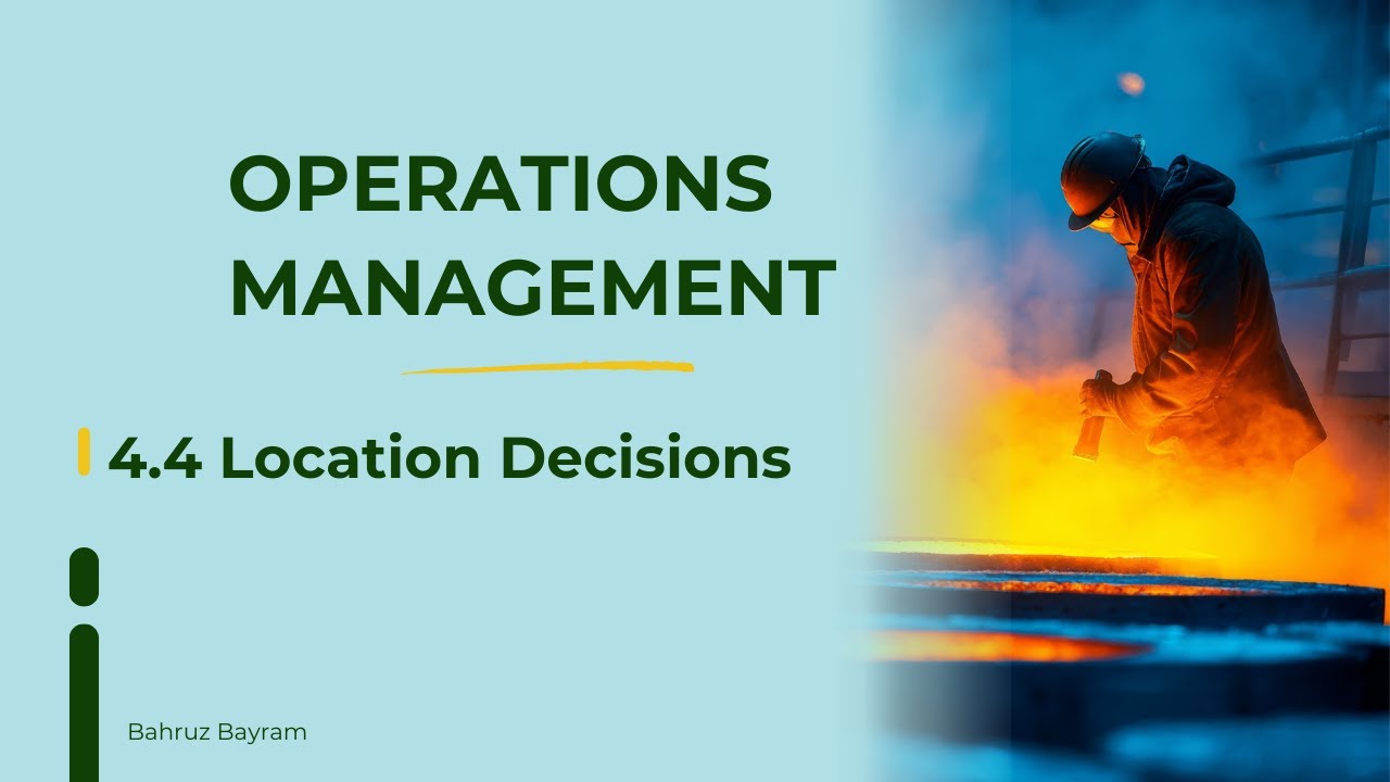 IGCSE Business Studies Ch 4.4 | Location Decisions | Factors for ...