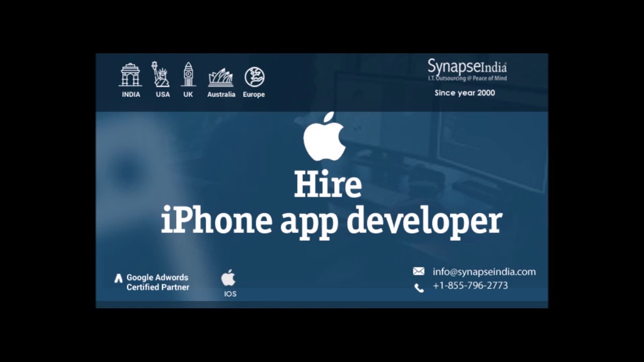 Hire iPhone app developer- SynapseIndia - YouTube
