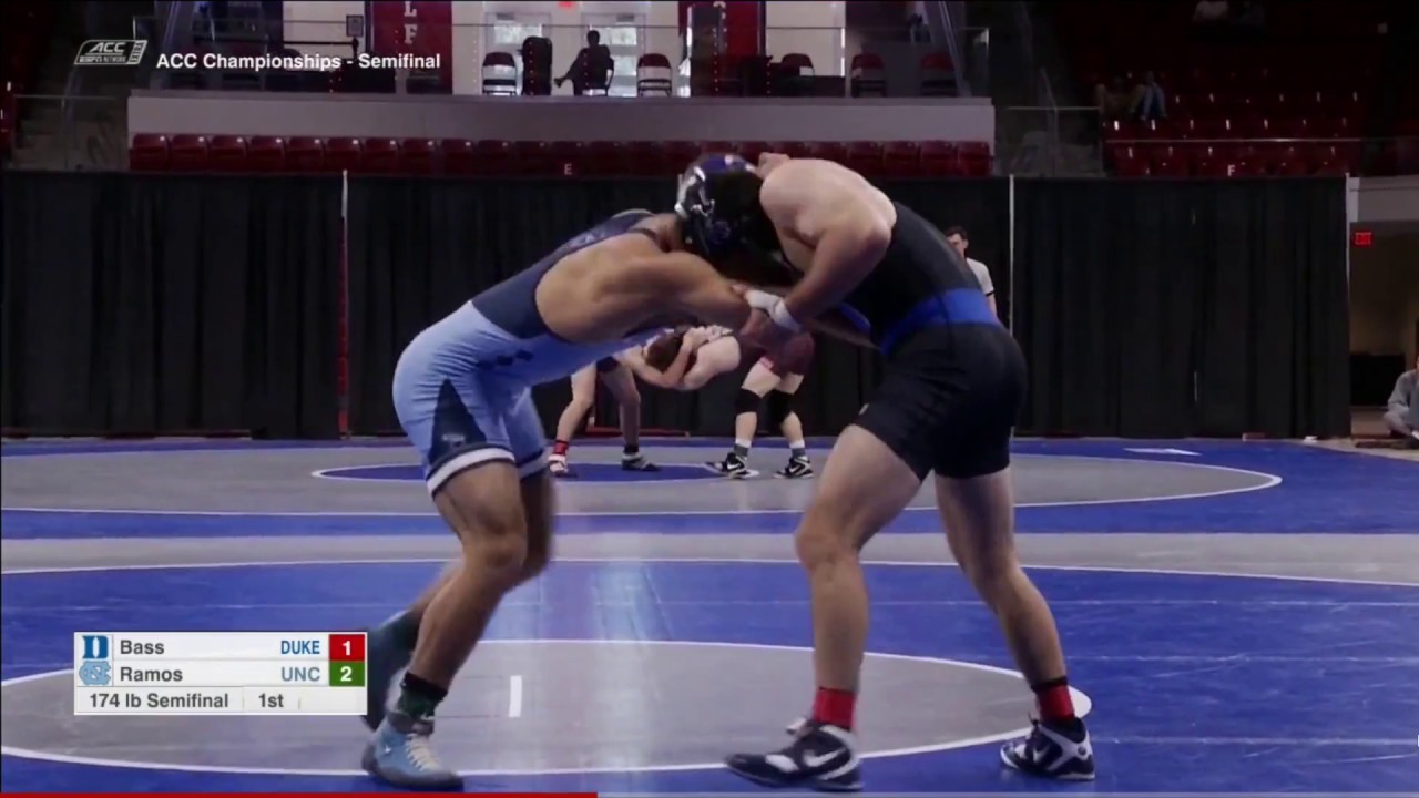 2017 ACC Wrestling Championships 174lbs: Ethan Ramos (UNC) vs Connor ...