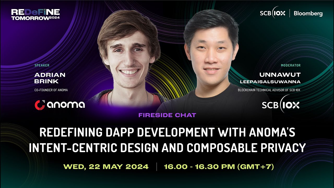 Redefining dApp Development with Anoma's Intent-Centric Design and Composable Privacy - YouTube