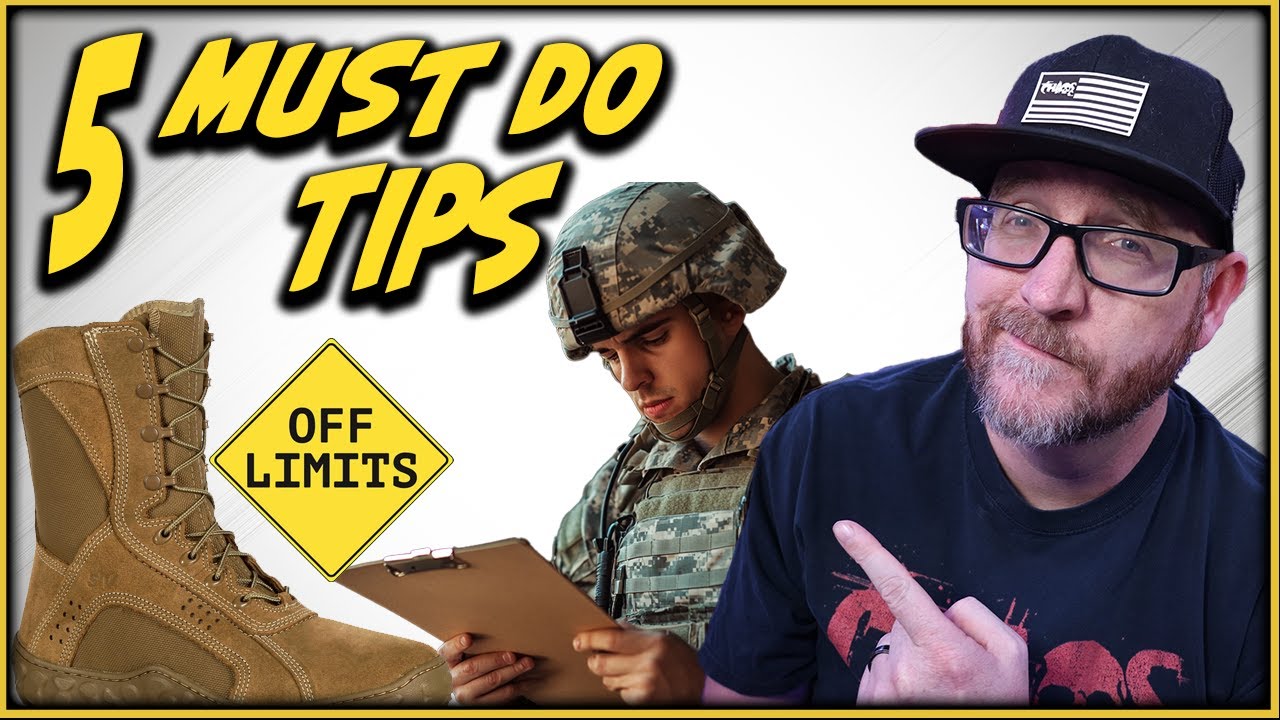 First 5 things to do when you get in the Army - YouTube