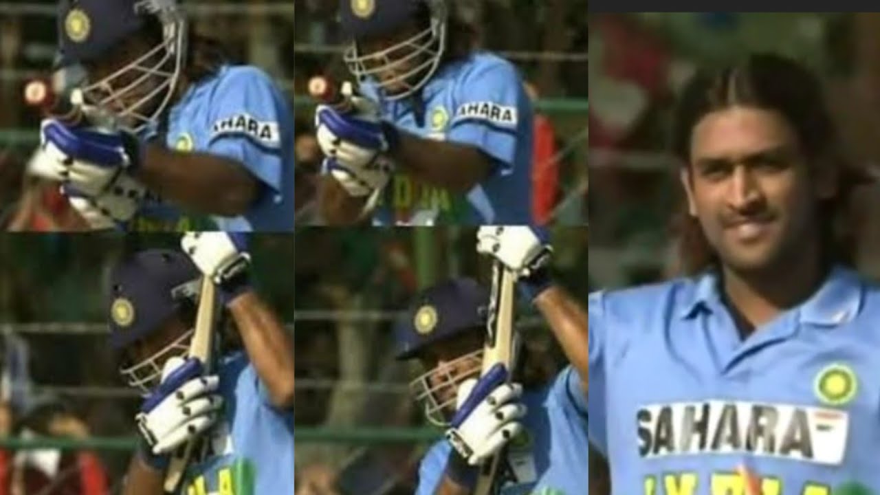 MS Dhoni's Gun Celebration vs SL 2005 || Full video|| #diwalispecial # ...