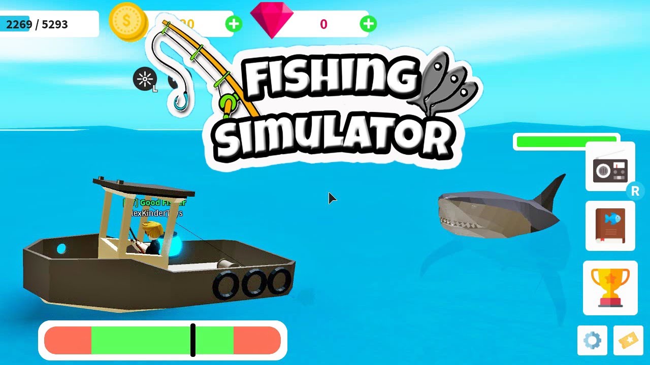 ДИАЛОГИ О РЫБАЛКЕ С АЛЕКСОМ! Симулятор рыбалки Fishing Simulator Roblox ...