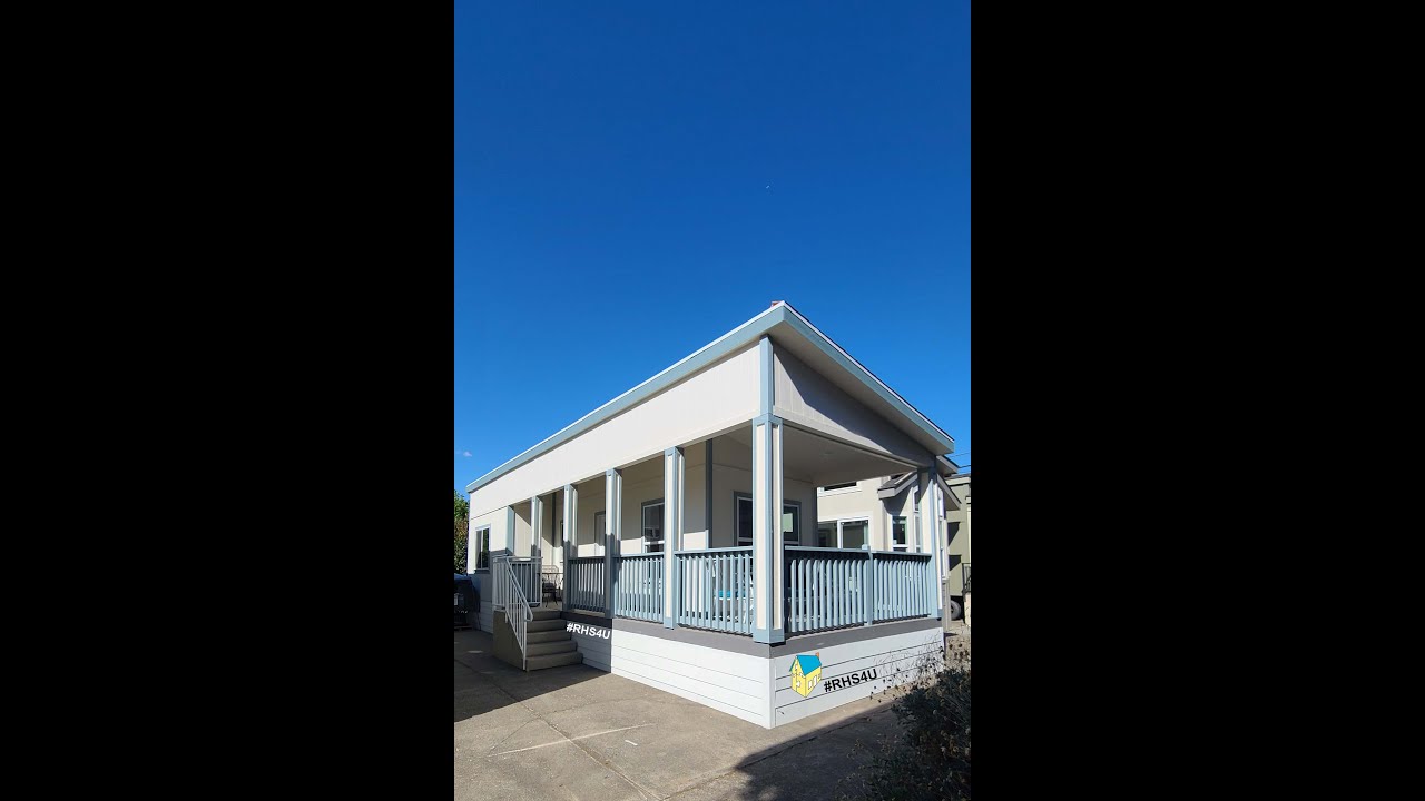 Side Porch Park Model or Tiny Home - YouTube