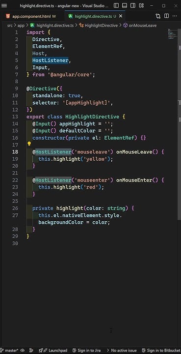 Enhance Your Angular App With Custom Attribute Directives Angular18 Youtube