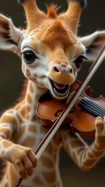 Zebra Playing Violin 😲 #shorts #animals - YouTube