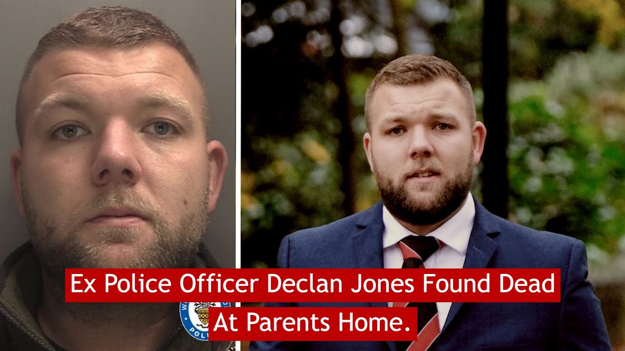 Police Officer Declan Jones Found Dead At Parents Home #News - YouTube