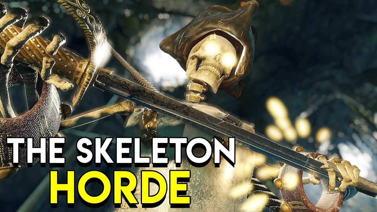 Fighting The Skeleton Horde - Strange Brigade - YouTube