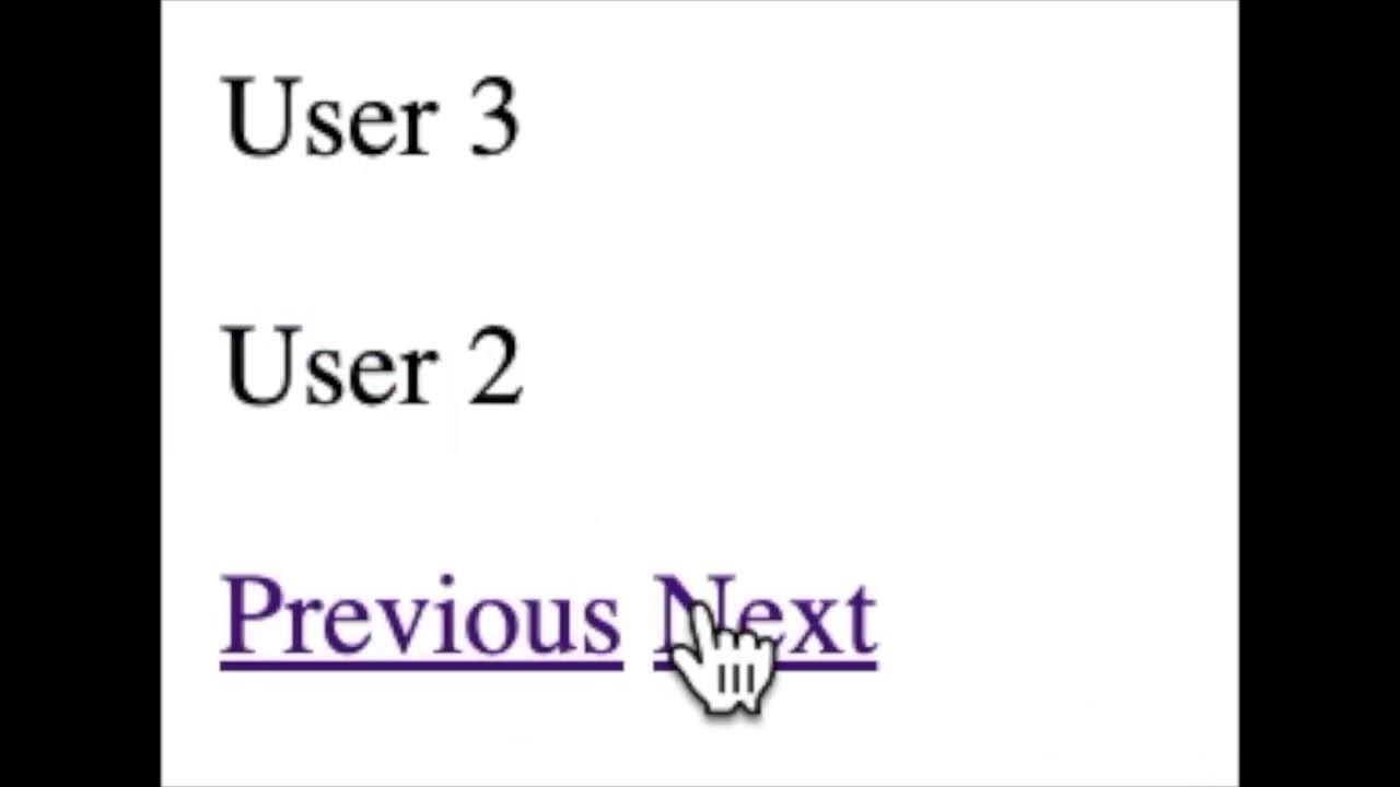 Next and previous links in PHP, MySQL - YouTube