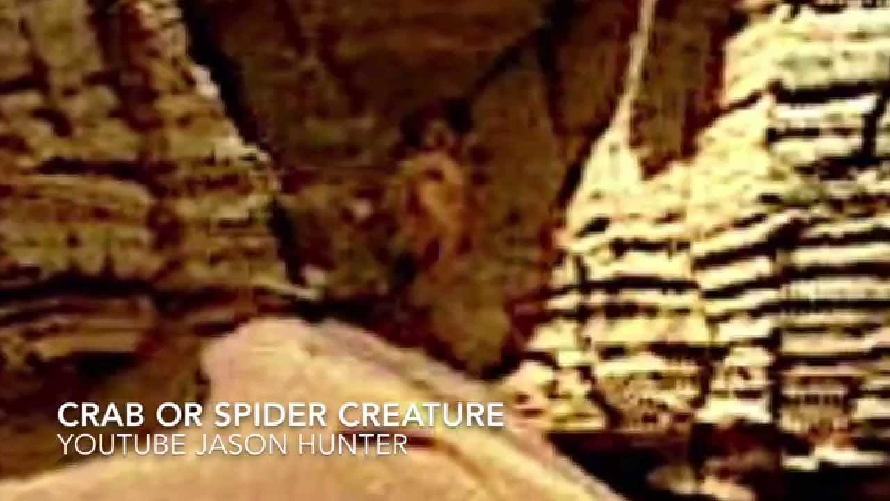 Crab or Spider like creature on Mars - YouTube
