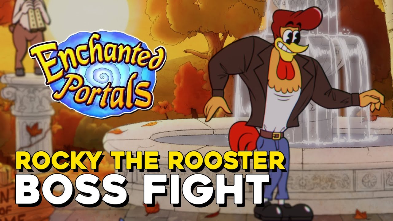 Enchanted Portals Rocky The Rooster Boss Fight - YouTube