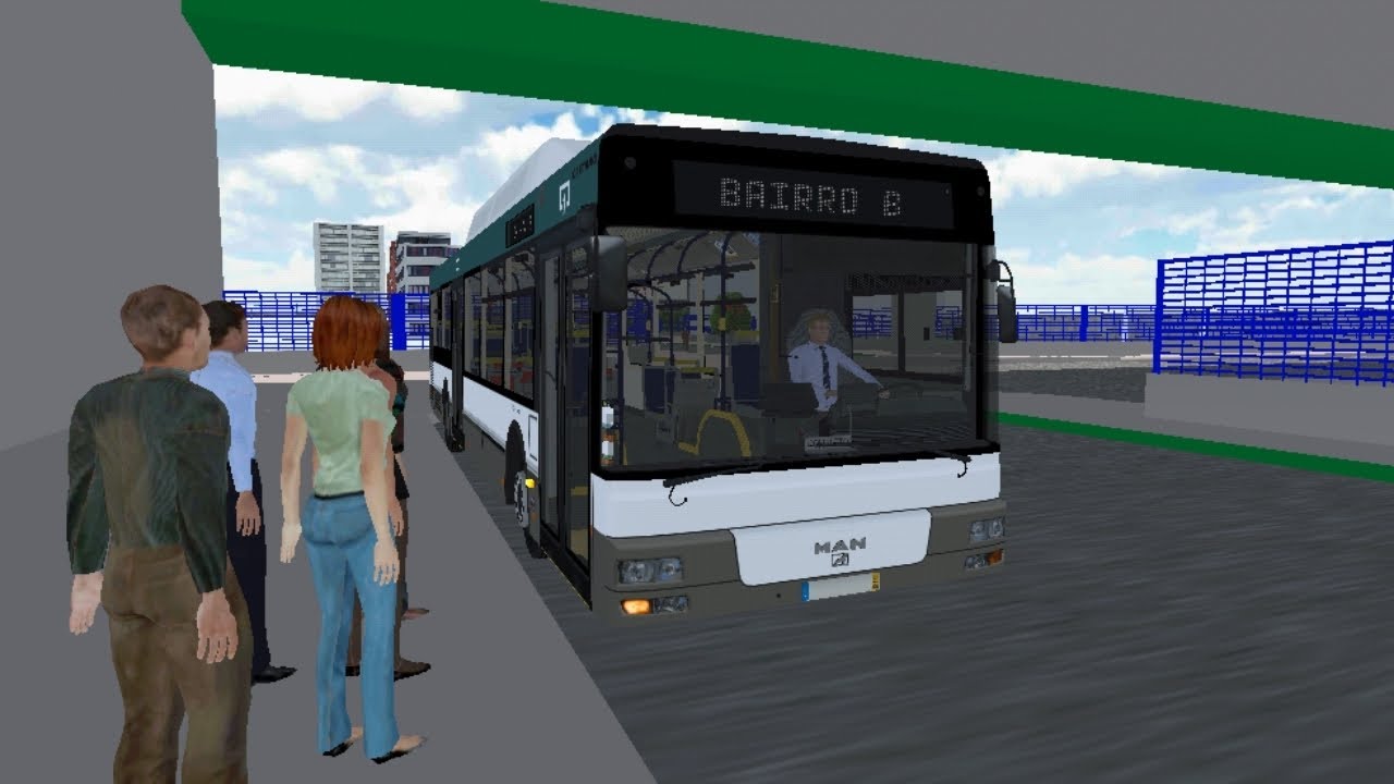 Proton Bus Simulator | Man NL313 CNG ZF - YouTube