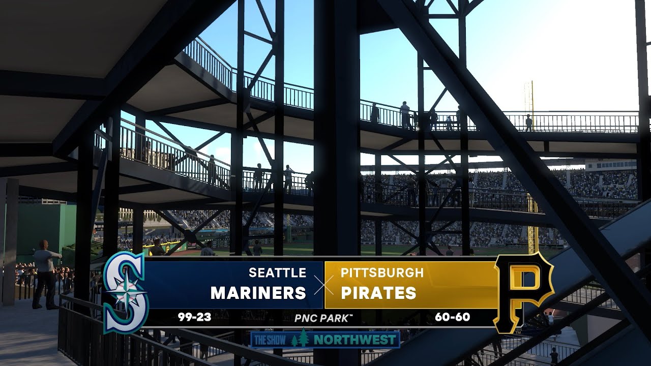 Seattle Mariners (99-23) @ Pittsburgh Pirates (60-60) | RS [#123] | MLB ...