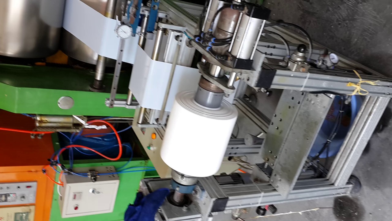 PTFE TAPE CALANDER MACHINE - YouTube