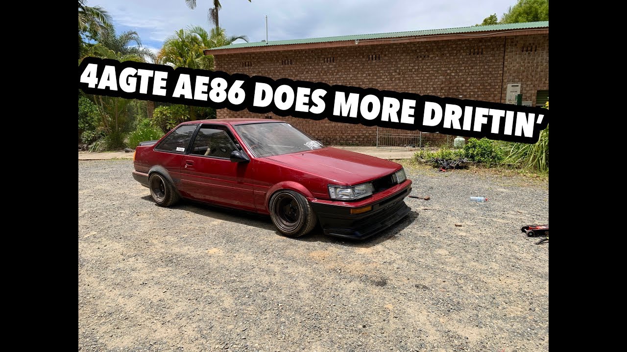 4AGTE AE86 DRIFT CAR ACTUALLY DOES SOME LAPS - YouTube