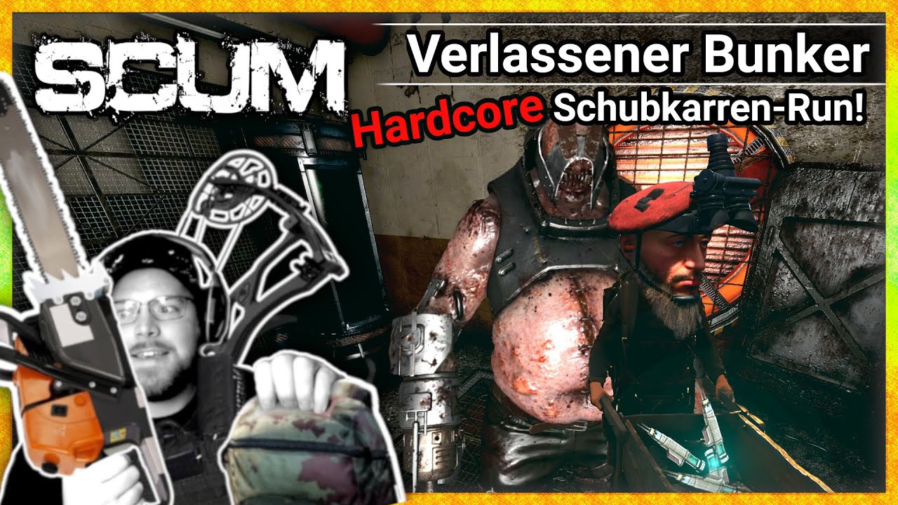 SCUM 🔥 XXL Bunker-Tour & Dropship Experimente – Von Blutlachen bis Mech ...