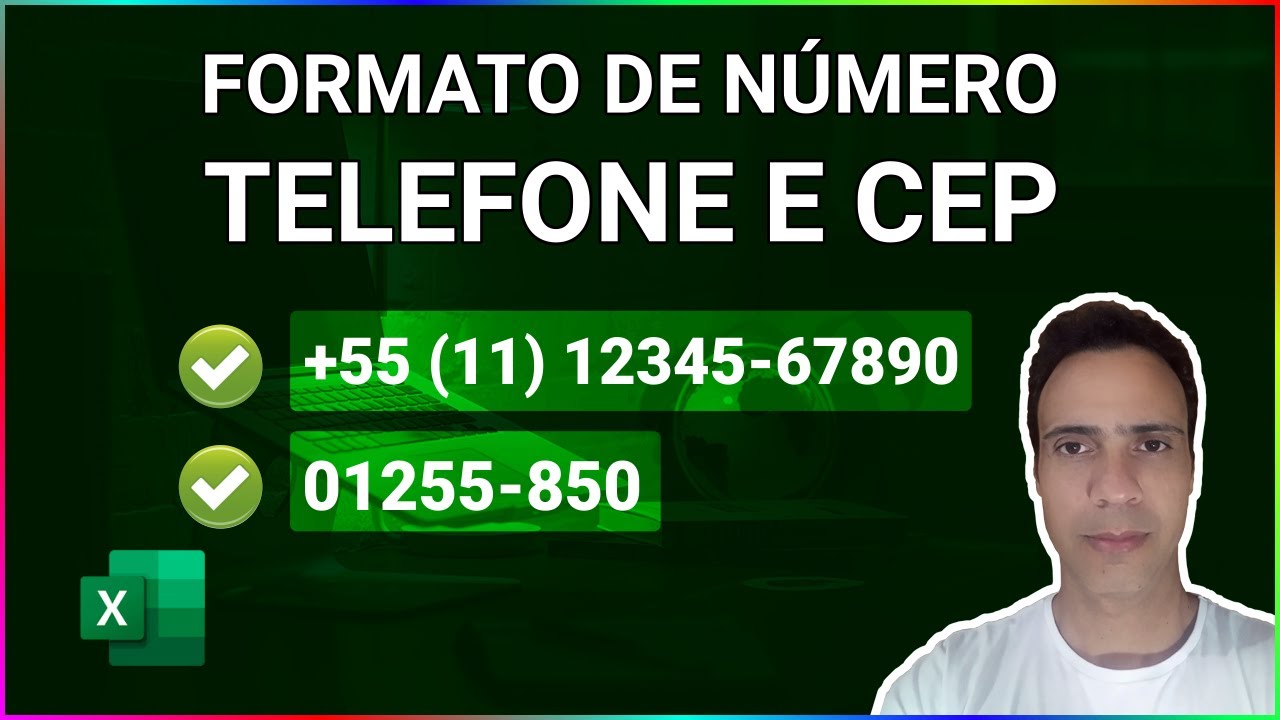 Colocar Formato Correto Telefone e CEP - YouTube