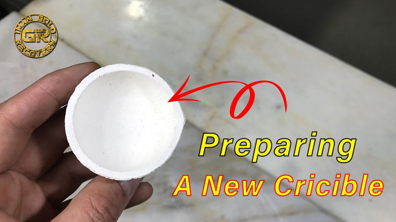 Fast & Easy Way to Prepare Your Crucible for Casting | Gold Melting ...