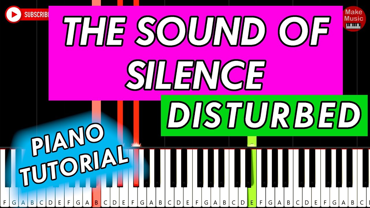 Disturbed - The Sound Of Silence (CIRIL Remix) 🎹 Piano Tutorial - YouTube