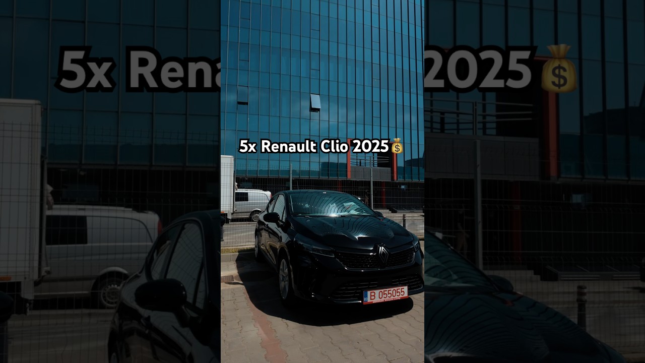 5 Masini Noi. Renault Clio 2025. #autocarservicr - YouTube