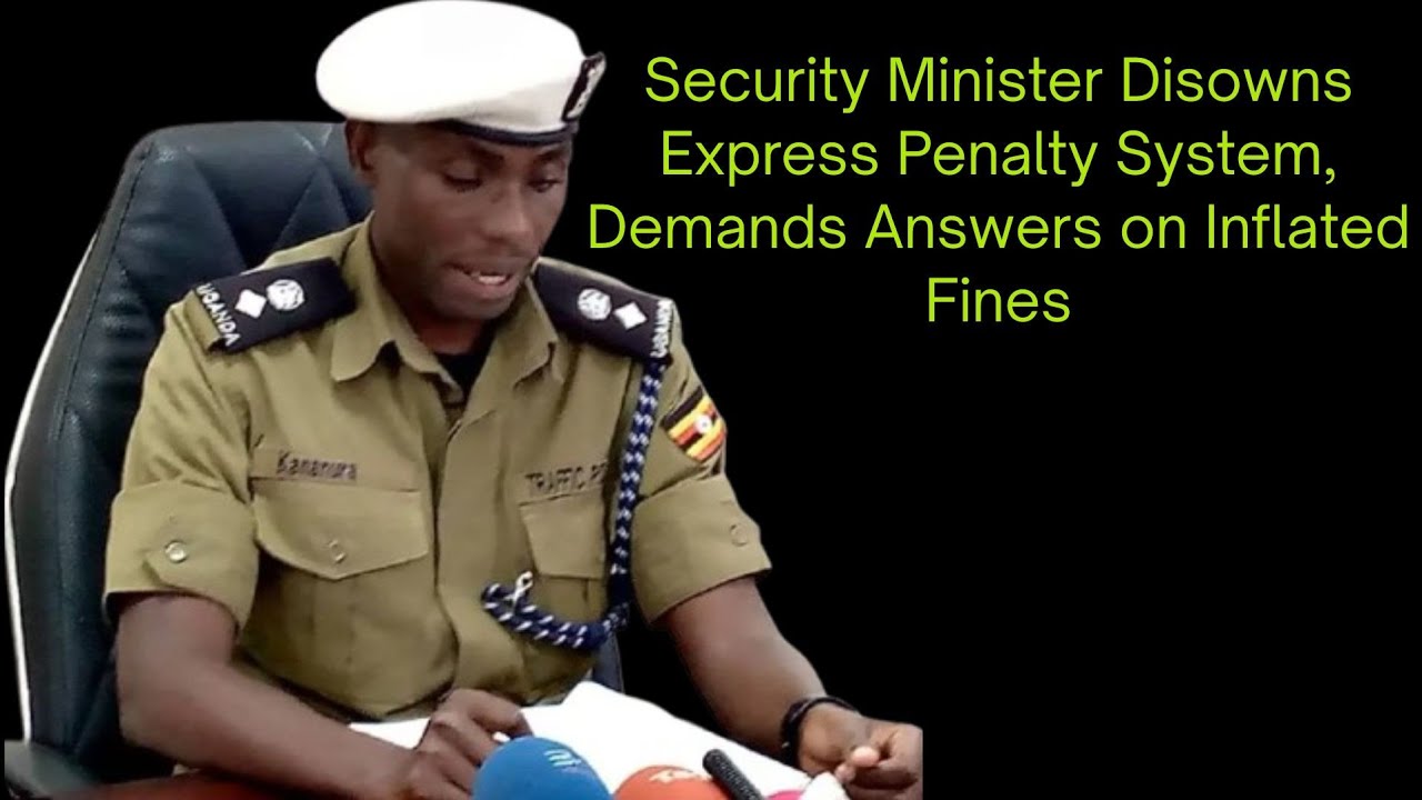 Security Minister Disowns Express Penalty System, Demands Answers on ...