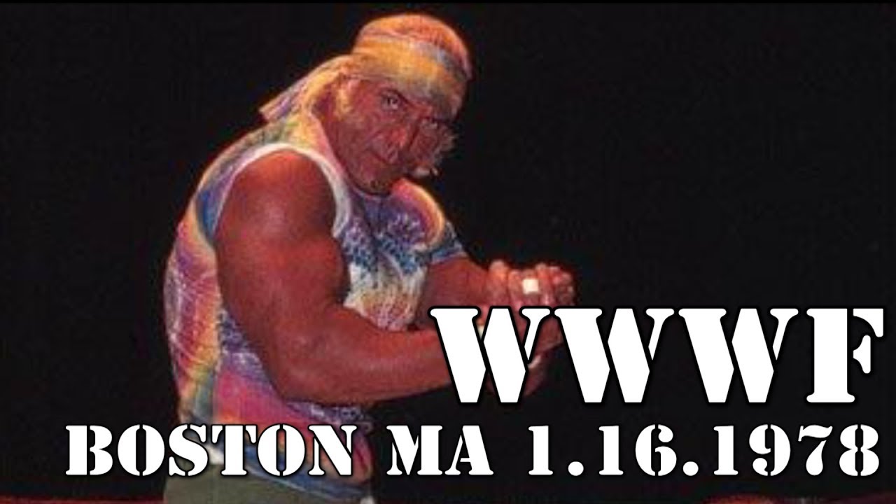 (WWE) WWWF Boston, MA January 16th, 1978 : New England Wrestling ...