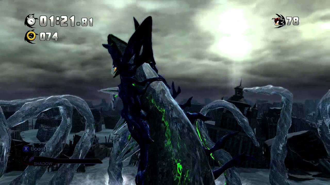 Sonic Generations - Shadow vs Perfect Chaos - YouTube