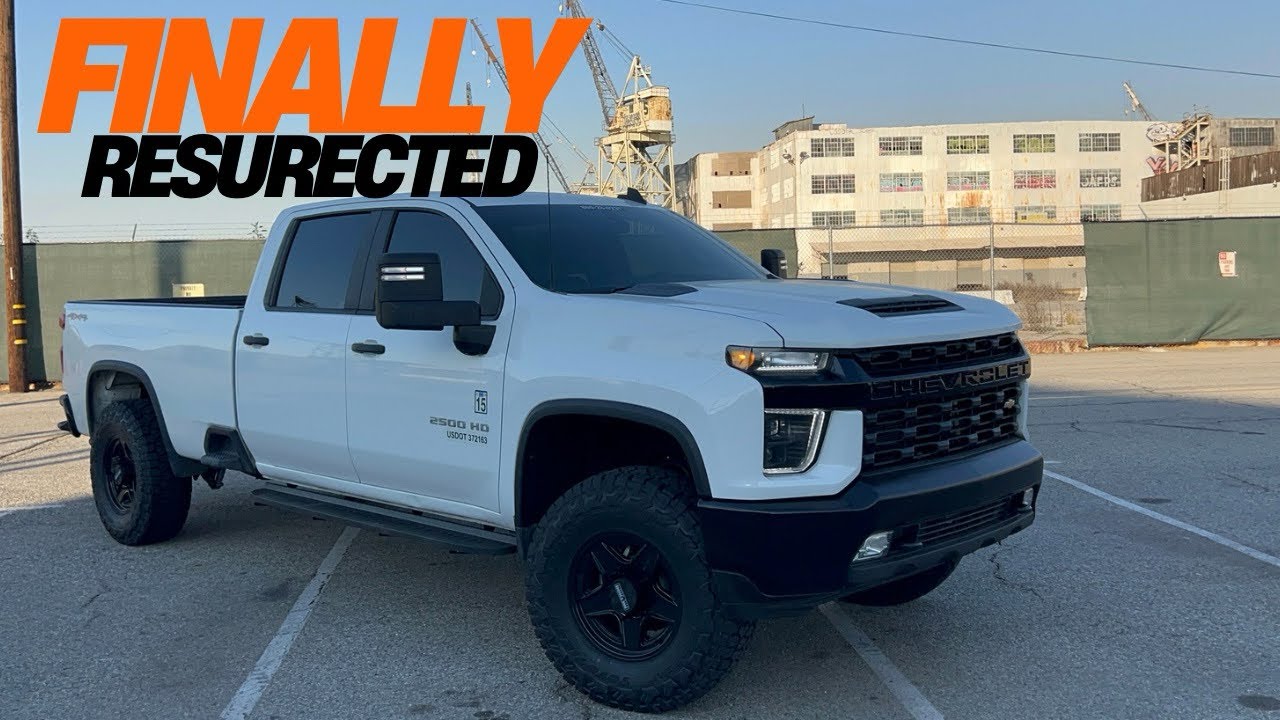 WRECKED 2020 CHEVY SILVERADO 2500 4x4 || Rebuild part 3. The ...