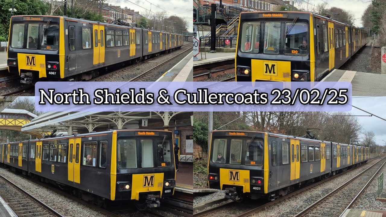 North Shields & Cullercoats Metro Stations. | 23/02/25. - YouTube