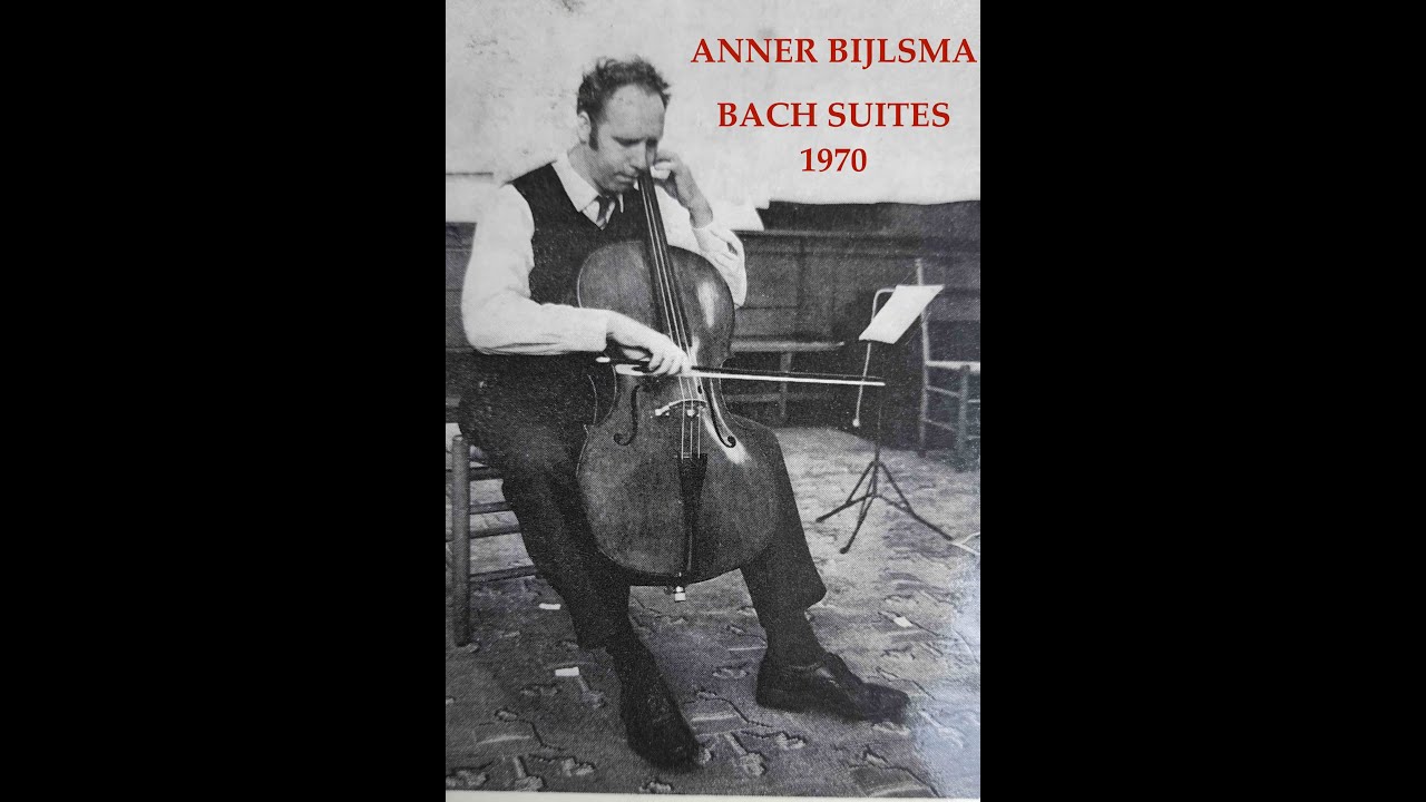 J-S. BACH Cello suite n° 3 C major ANNER BIJLSMA, cello (1970) ANNER ...
