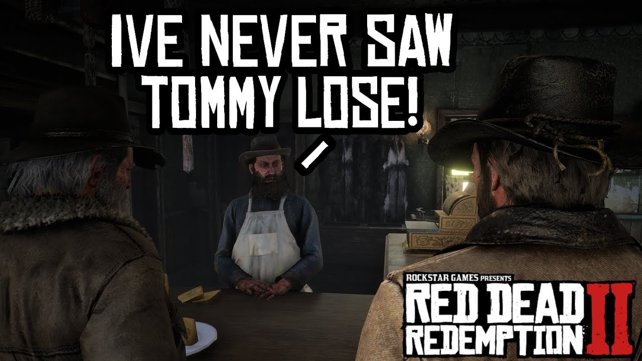 Uncle and Shop owner react on beating Tommy (hidden dialogue) RDR 2 ...