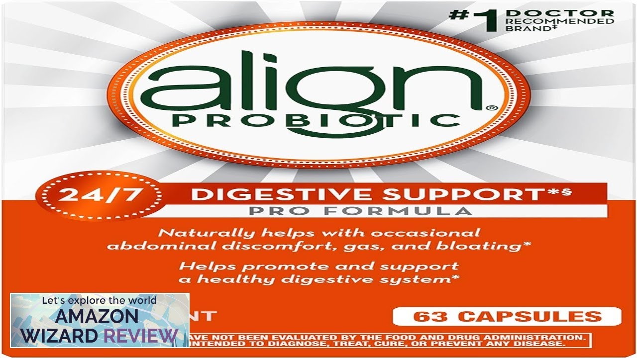 Align Probiotic Pro Formula Probiotics for Women and Men Daily ...