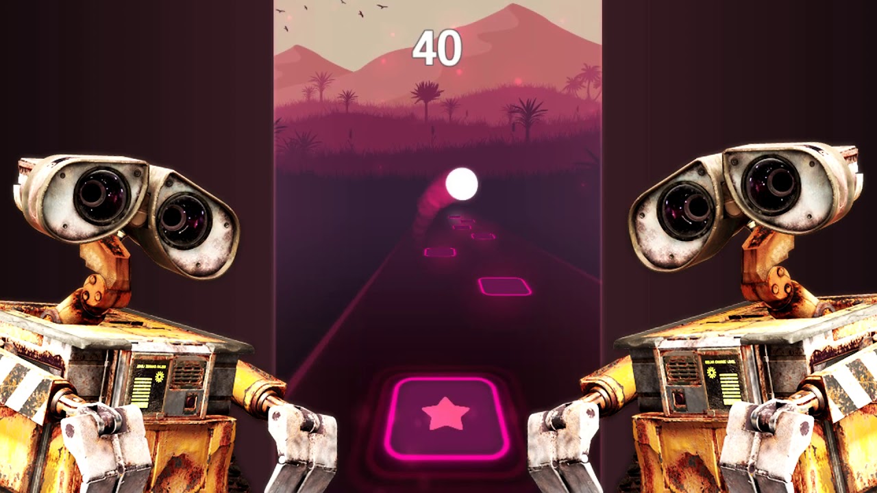 WALL-E Song Tiles Hop (DOWNLOAD) - YouTube