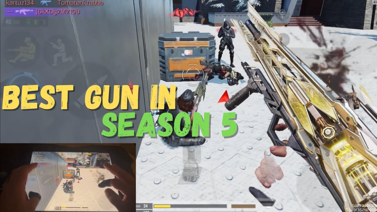 6 Fingers Gameplay Best Gun in Season 5 | Call of Duty Mobile - YouTube