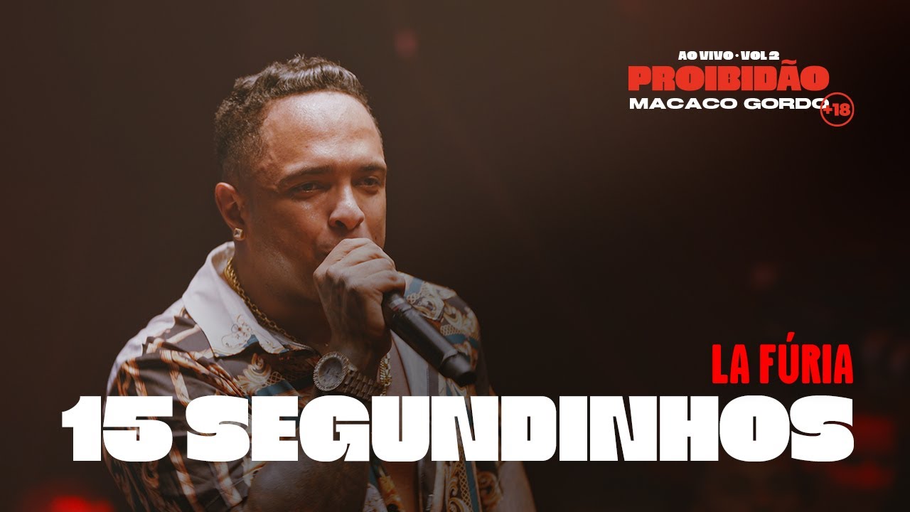 La Fúria - 15 Segundinhos | Proibidão Macaco Gordo (Ao Vivo) - YouTube