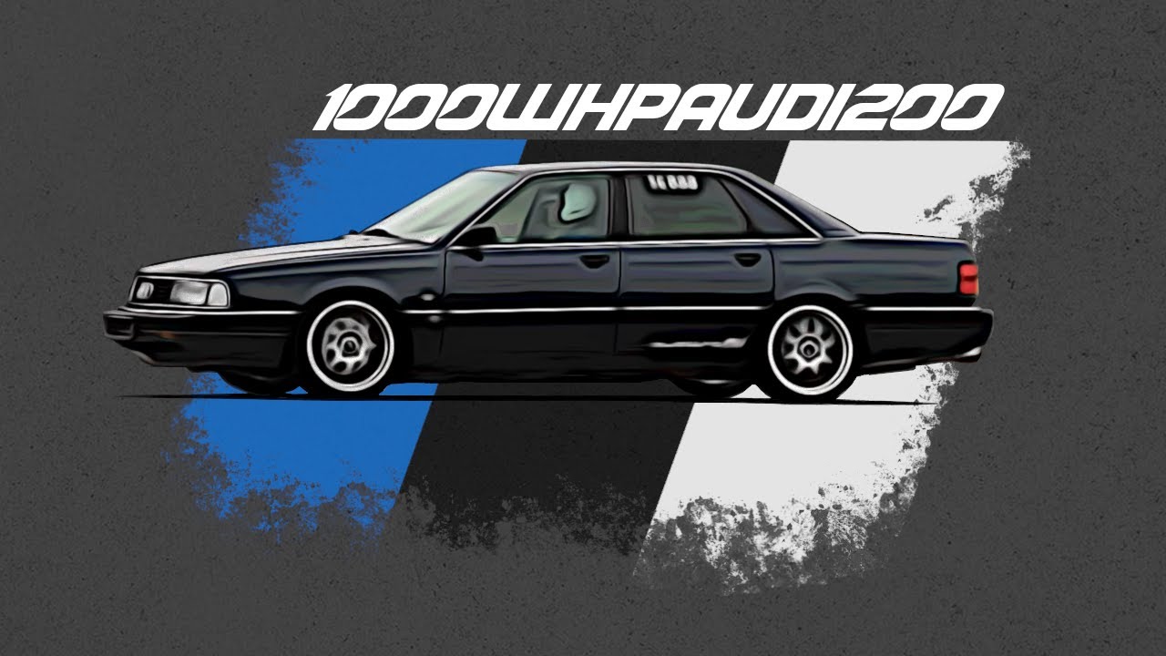 Audi 200 20v 2.5T - Best Of 2022 Drag Racing Season #1 - 1000WHPAudi200 ...