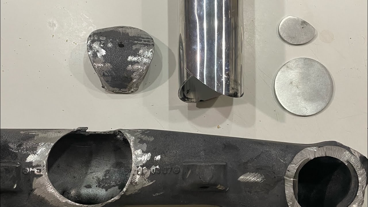 TIG welding aluminum intake that someone else messed up. #tigwelding # ...