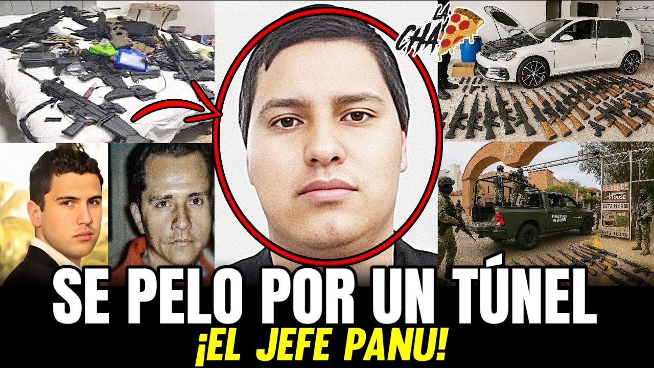 FUERZAS DEL ORDEN LE CAYERON AL PANU Y ESCAPÓ POR UN TÚNEL EN CULIACÁN ...