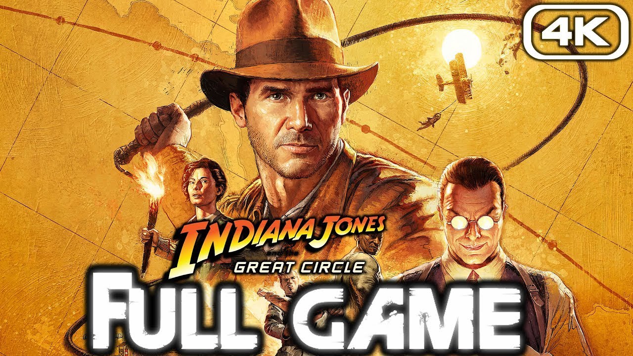 INDIANA JONES AND THE GREAT CIRCLE Gameplay Walkthrough FULL GAME 4K ...