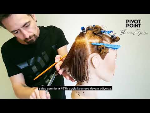Pivot Point Türkiye - Pivot Point teknikleri ile URBAN GRADUATION BOB saç kesim çalışması