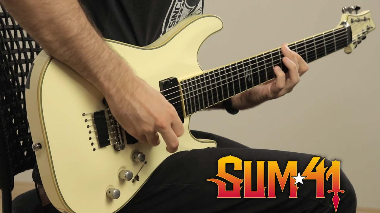 Sum 41 - Rise up GUITAR COVER + TABS - YouTube