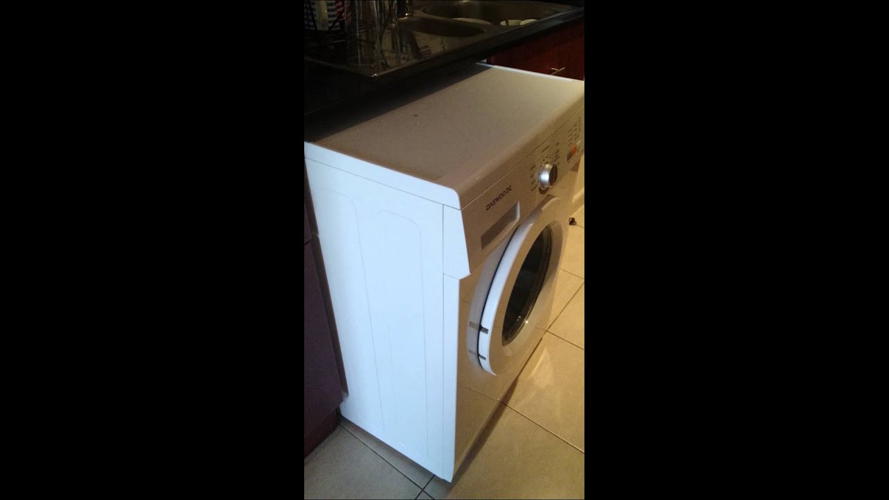 My demon washing machine tries to leave. - YouTube