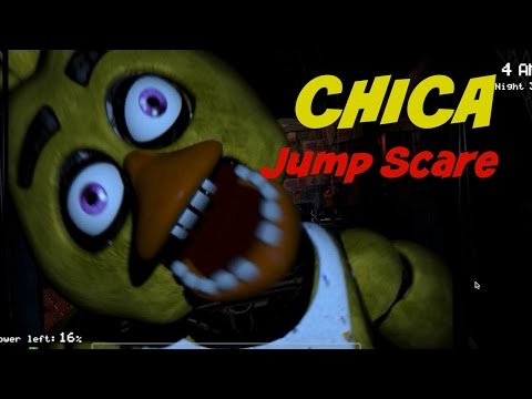 Five Nights At Freddy's 2 Chica 2.0 Jump Scare - YouTube