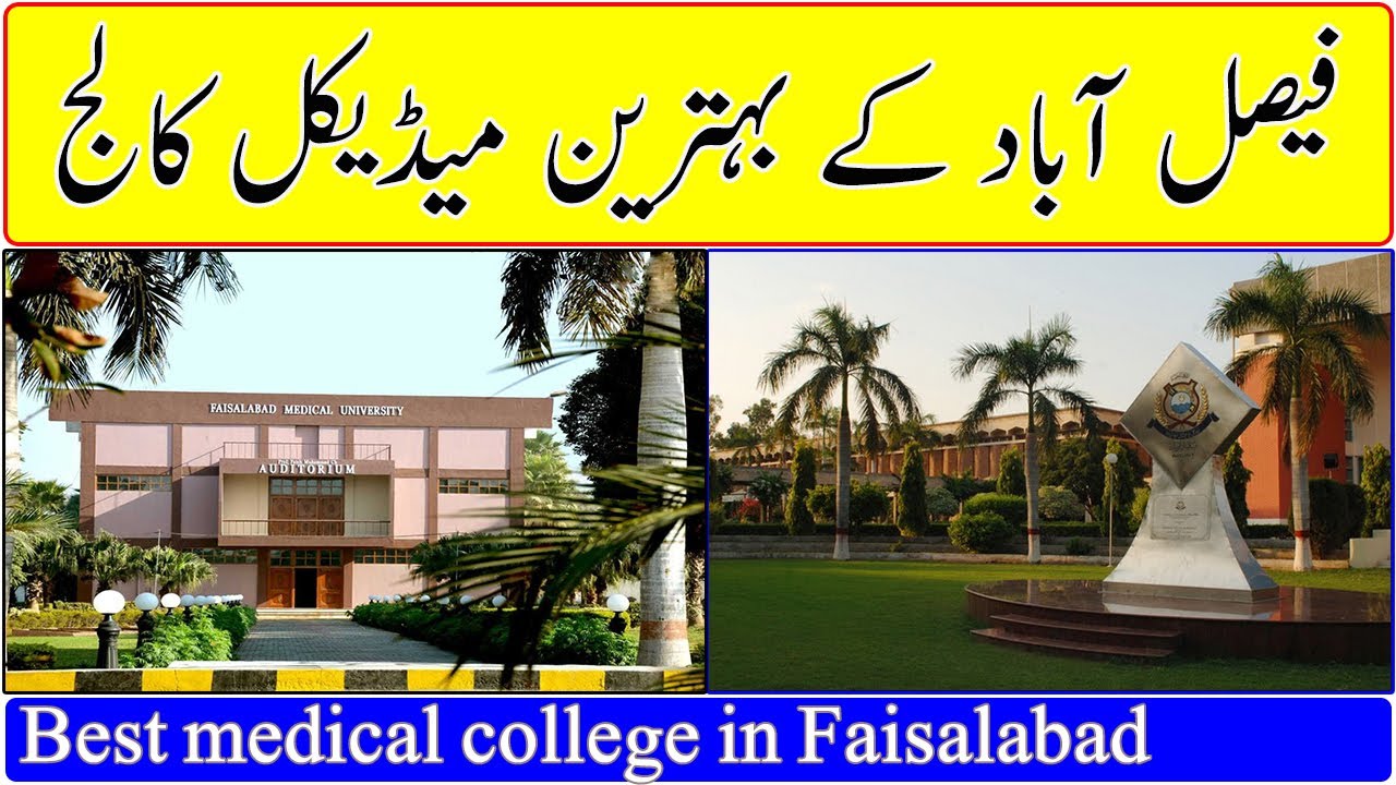 Best Medical Colleges in Faisalabad - YouTube