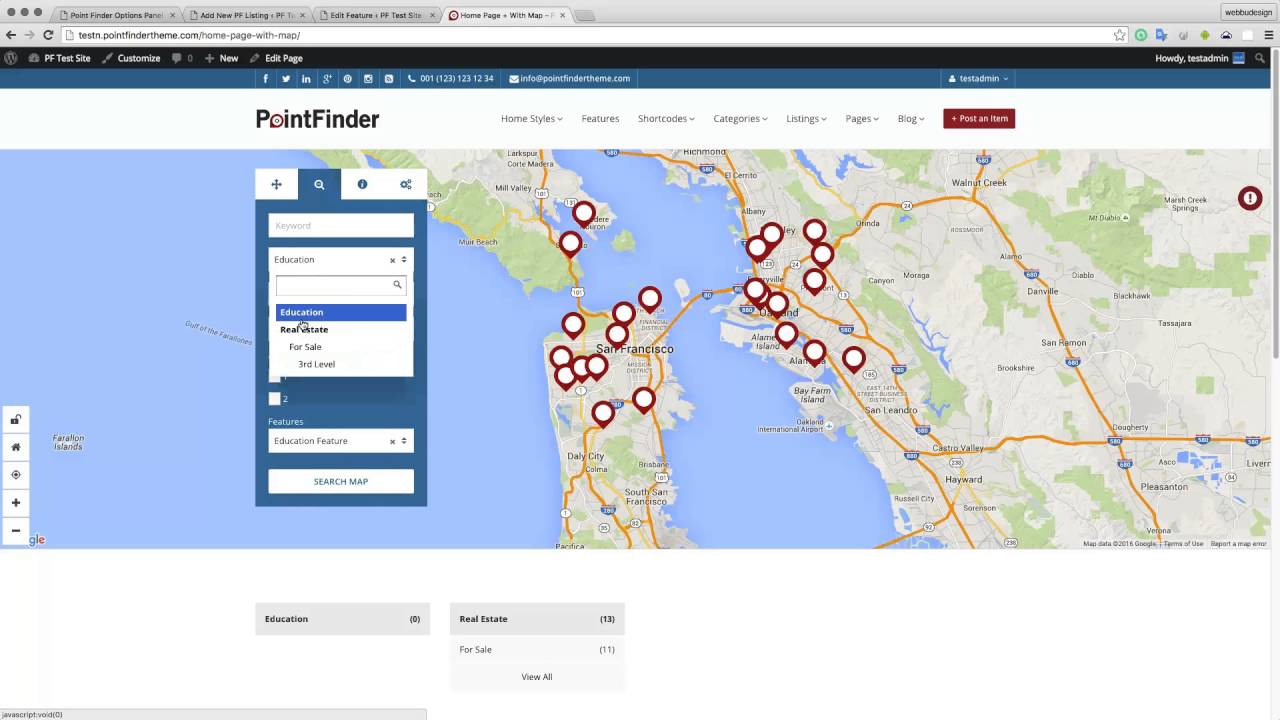 Pointfinder Listing Type Connections - YouTube