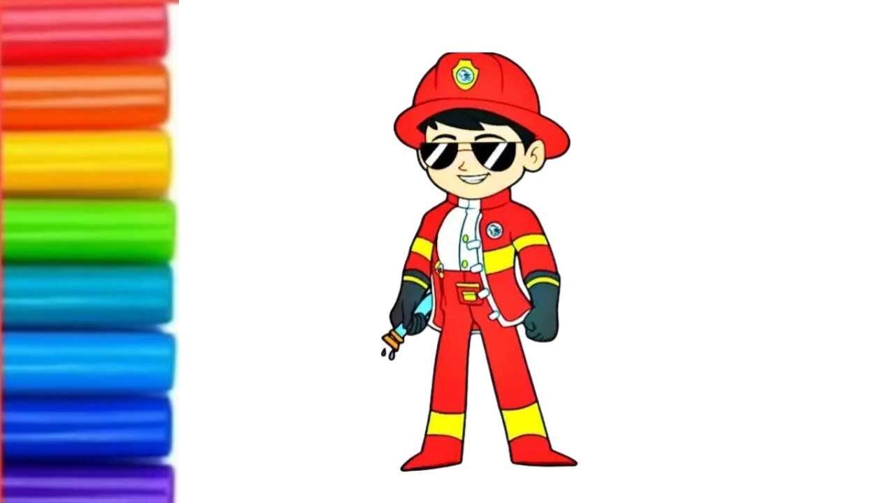 Cute little😎 💕singham drawing | very easy little singham drawing 💙💚💜 ...